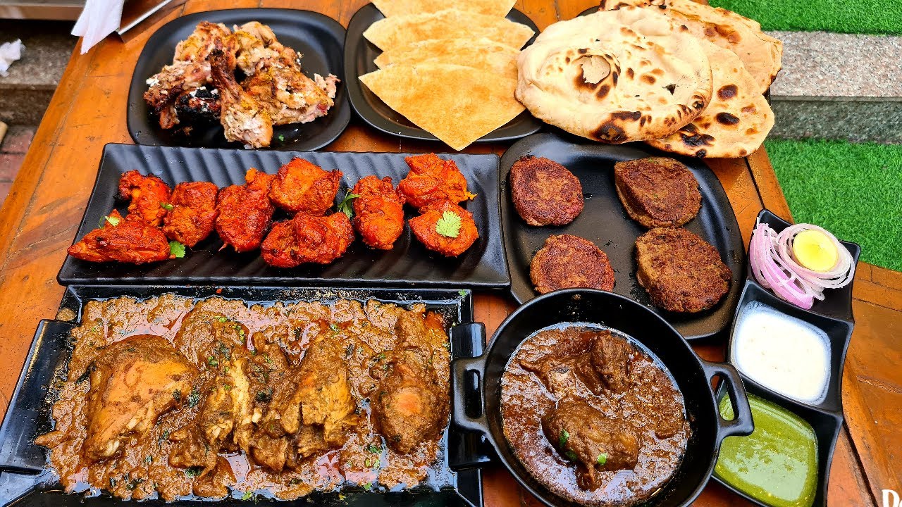 Ultimate LIVE KEBAB COUNTER Mutton Galouti & Shami Kebab with MUTTON ...