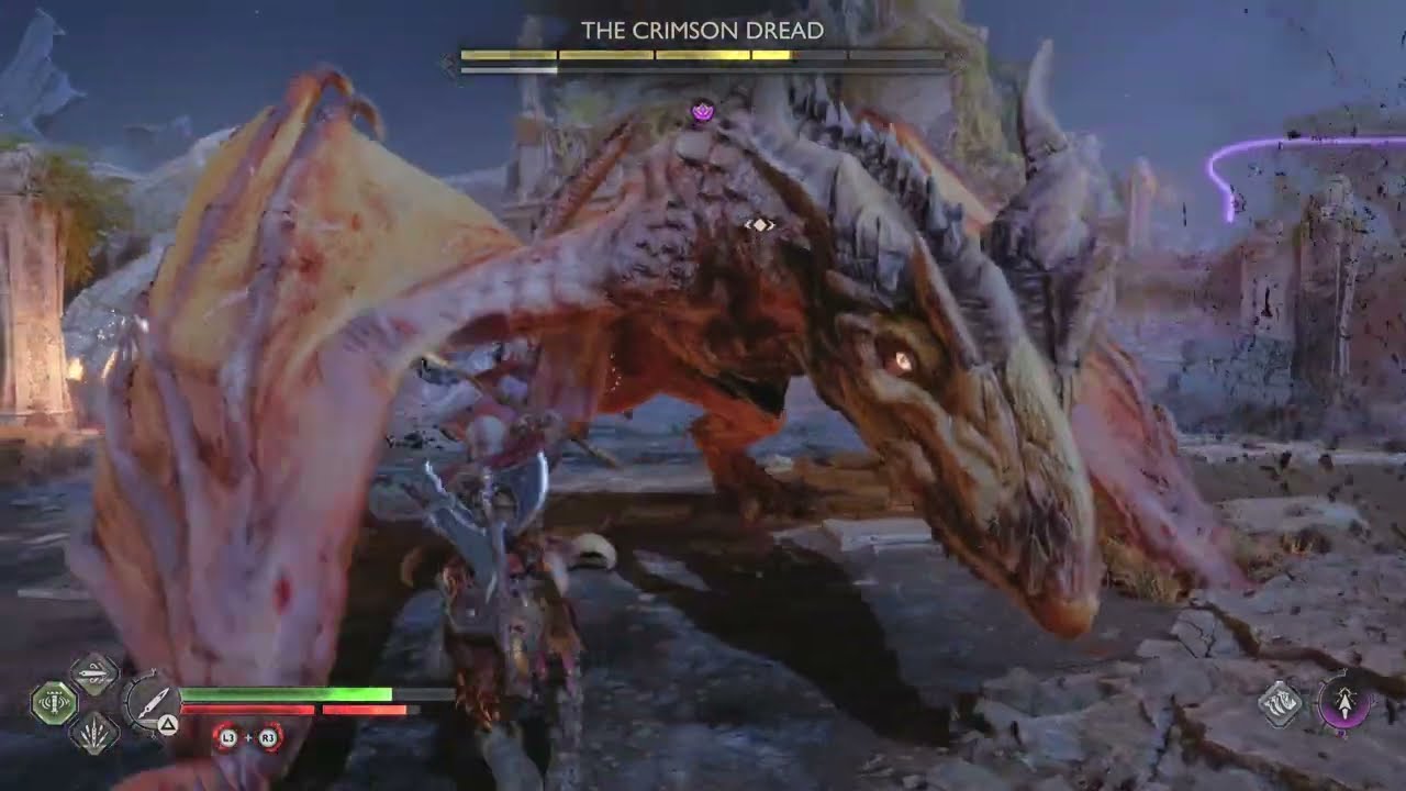 God of War Ragnarök, The Crimson Dread - YouTube