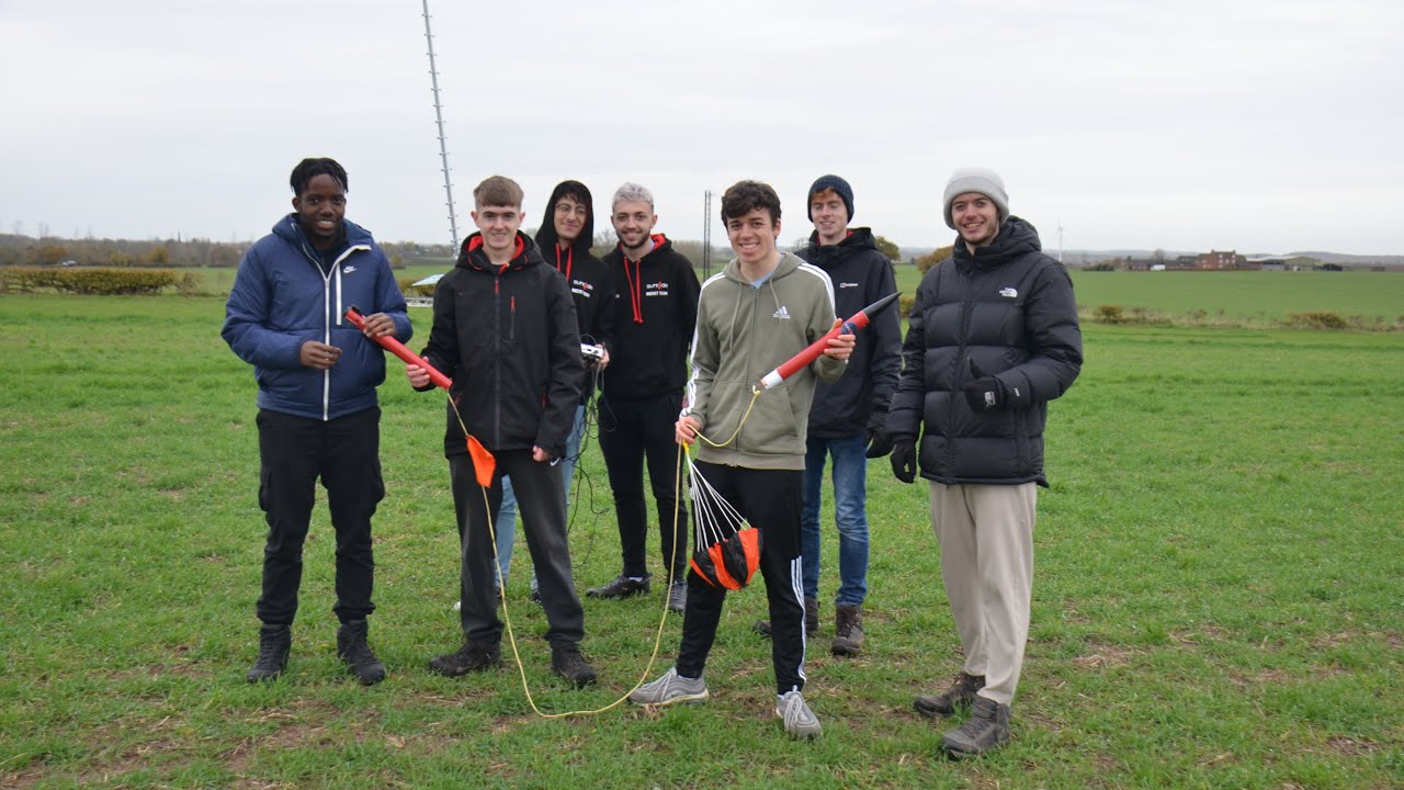 First Launch of Karman Mini (Avionics Test Rocket) at Midlands Rocketry ...
