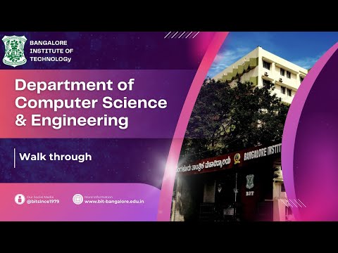 Walk through CSE,BIT - YouTube
