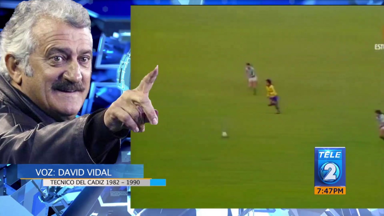 Técnico del Cádiz entre 1982 y 1990, David Vial, se deshizo en elogios ...