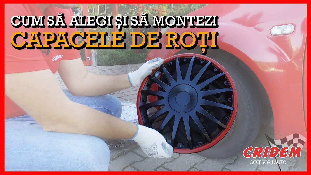 Cum se monteaza capacele de roti? (P) - YouTube