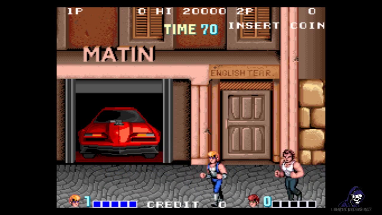 Double Dragon - [Japan] 1CC - Elbow Only *Some Melee, (60Fps) - YouTube