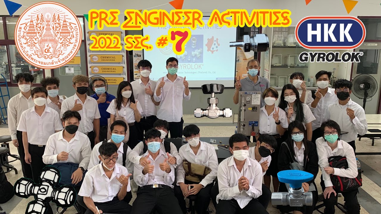 KMITL Pre-Engineer Acitivities 2022 #7 - YouTube