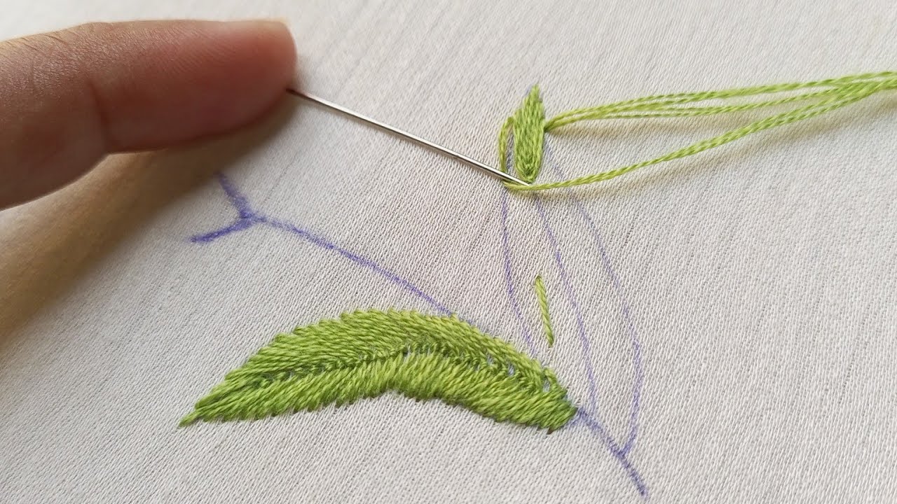 3D Rosebud Design| Hand Embroidery Design| Embroidery Flowers ...