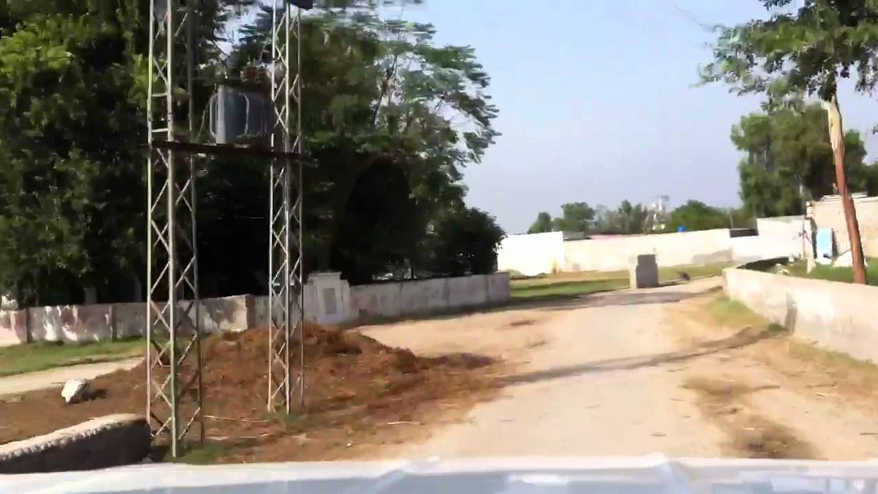Entering Hameed Village Attock Pakistan Hazro - YouTube