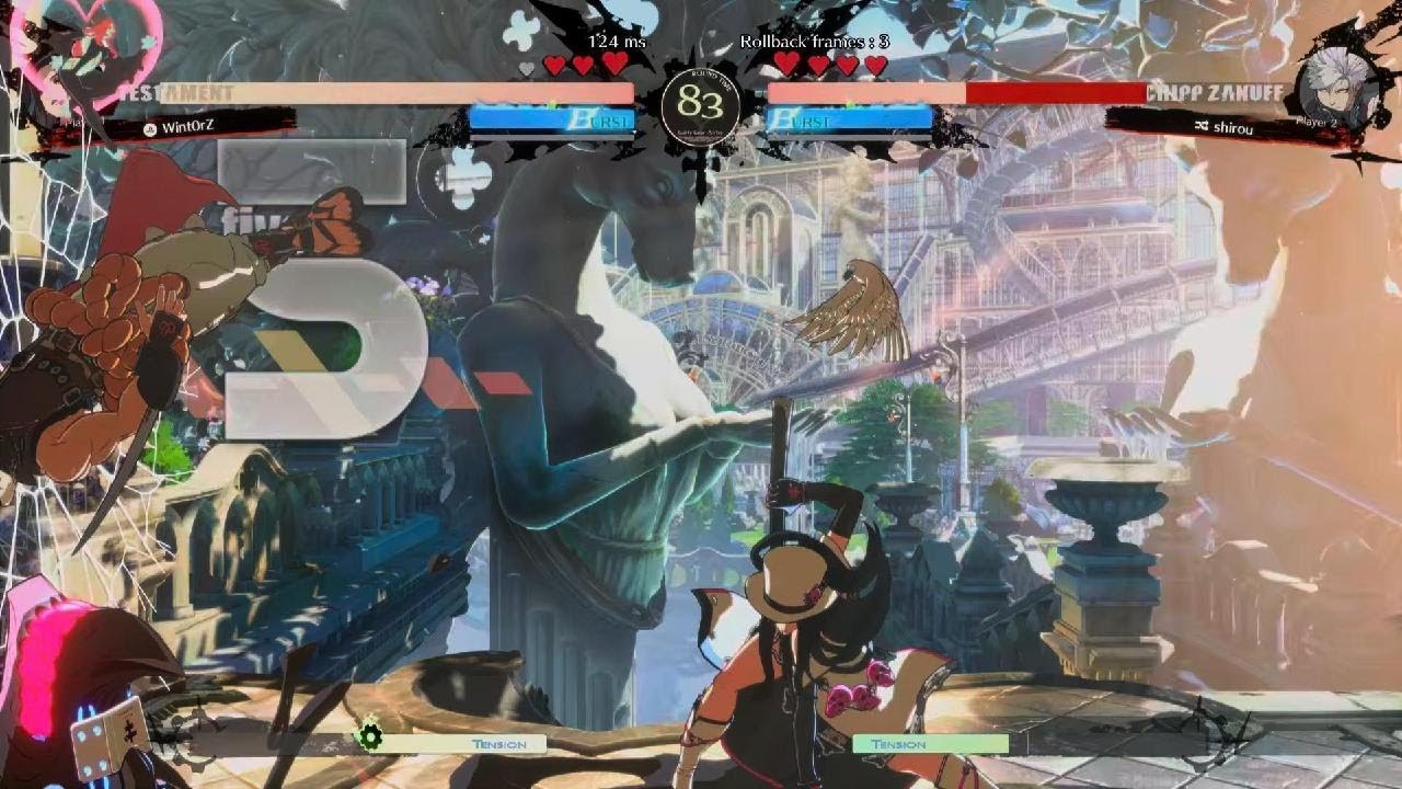 Guilty Gear -Strive Online Testament vs Chip 3 - YouTube