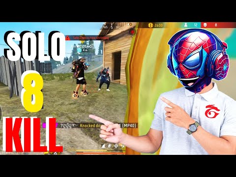 SOLO 8 KILL IN 4 VS 4 MATCH | FRIENDS WITH BENEFITS - YouTube