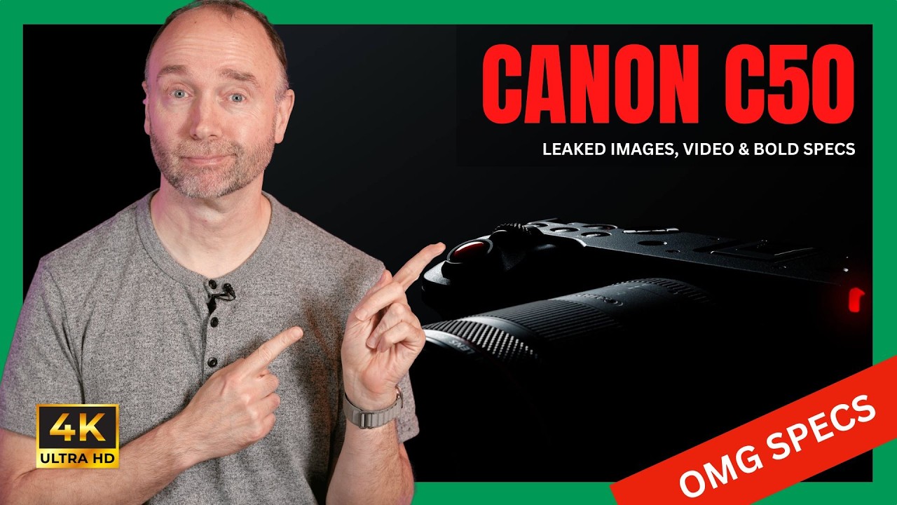 Canon EOS C50: First Look - YouTube