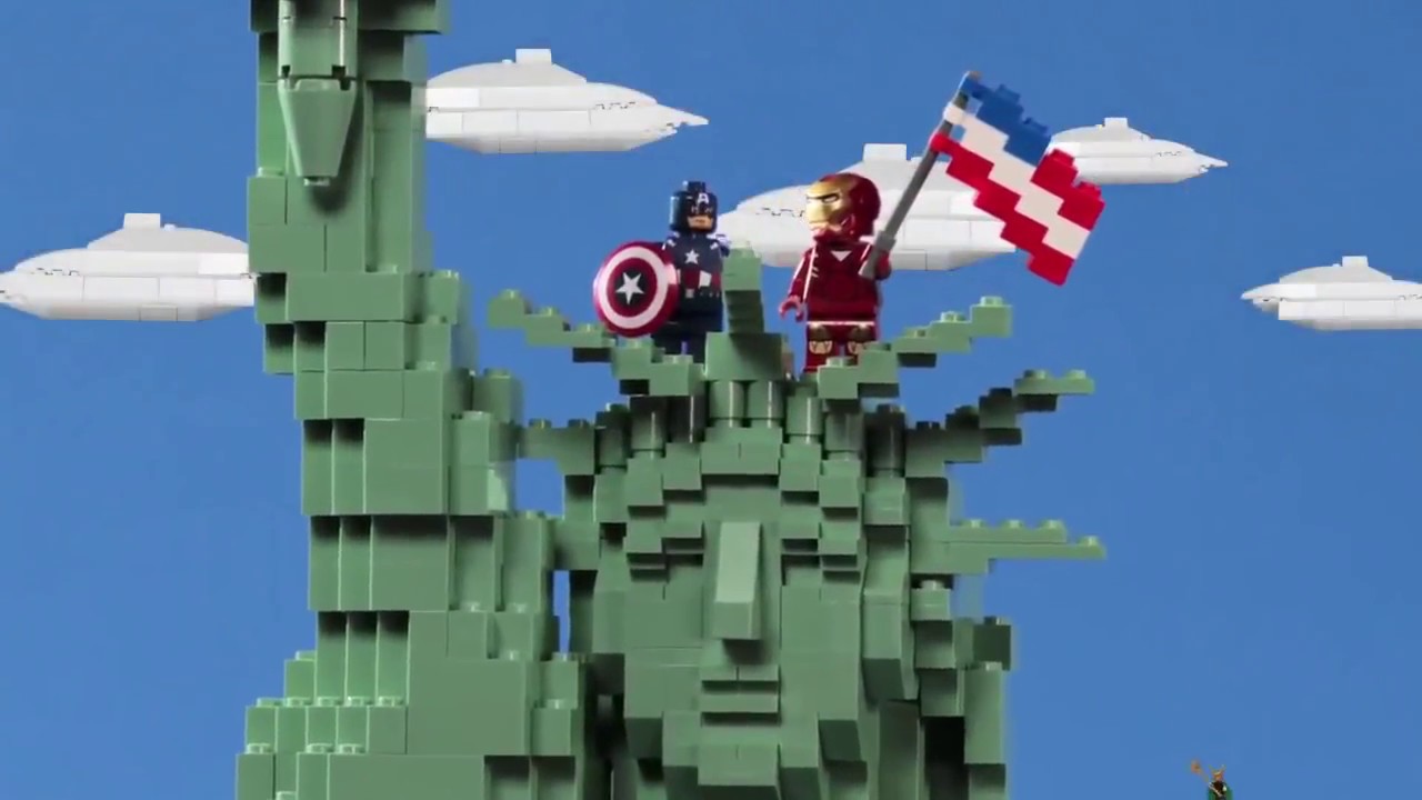 LEGO Avengers | LEGO | Avengers City Fight Loki | Lego World | Lego ...