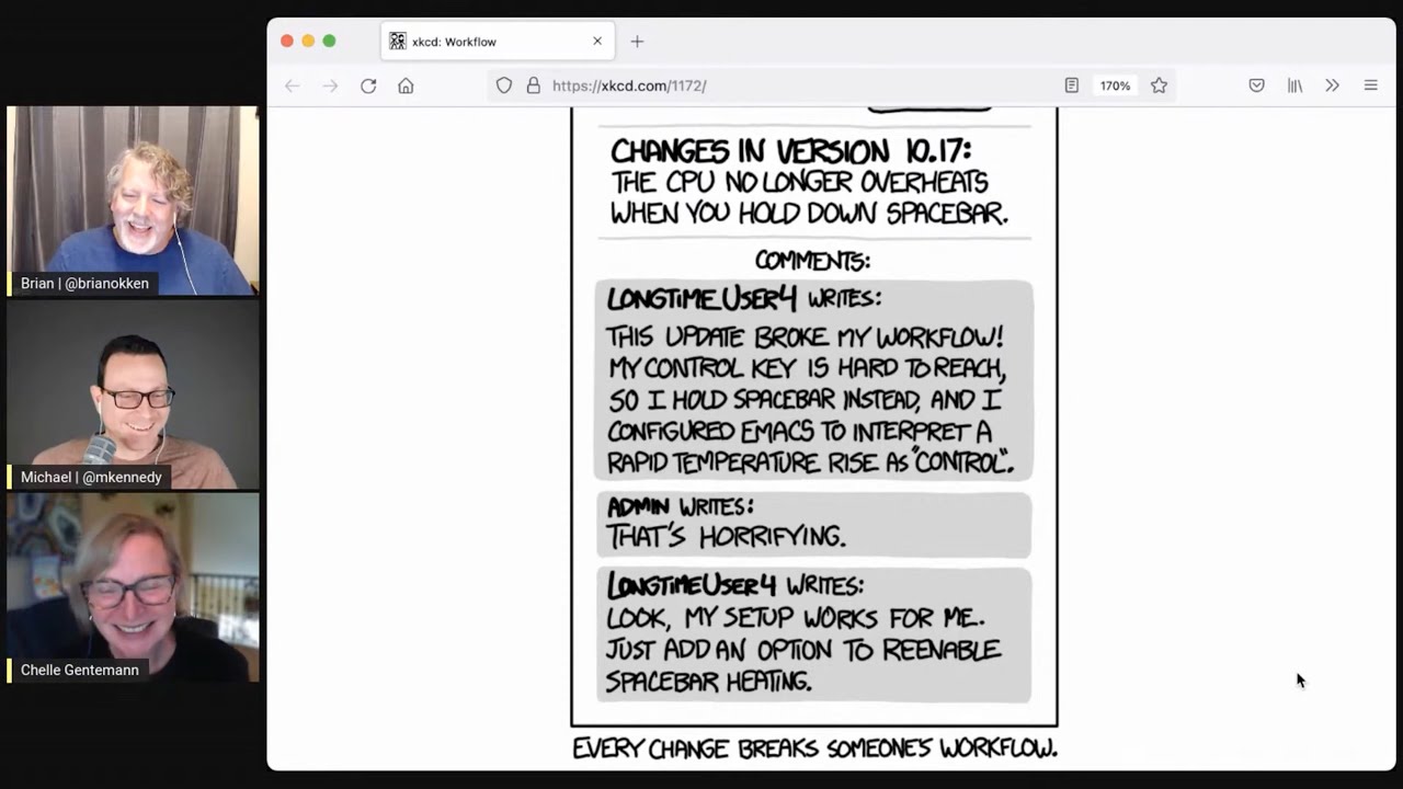 Please Re enable Space Bar Heating Python Bytes Live Stream Episode Please Re enable Space Bar Heating Python Bytes Live Stream Episode