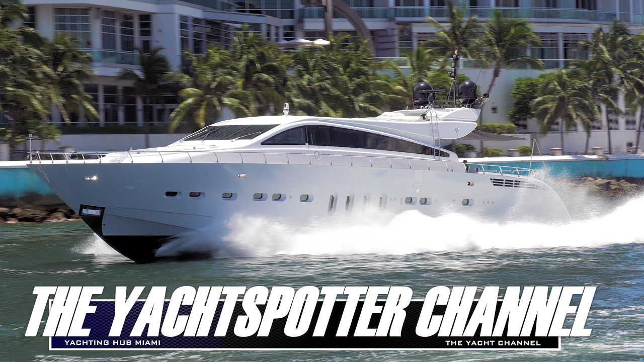 THIS IS HOW A LEOPARD 31-METER YACHT ROCKETS ITS WAY OUT OF THE FAMOUS ...