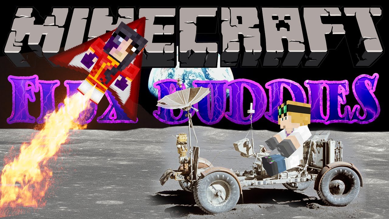 Minecraft - Flux Buddies #19 - Buggy On The Moon (Yogscast Complete Mod ...