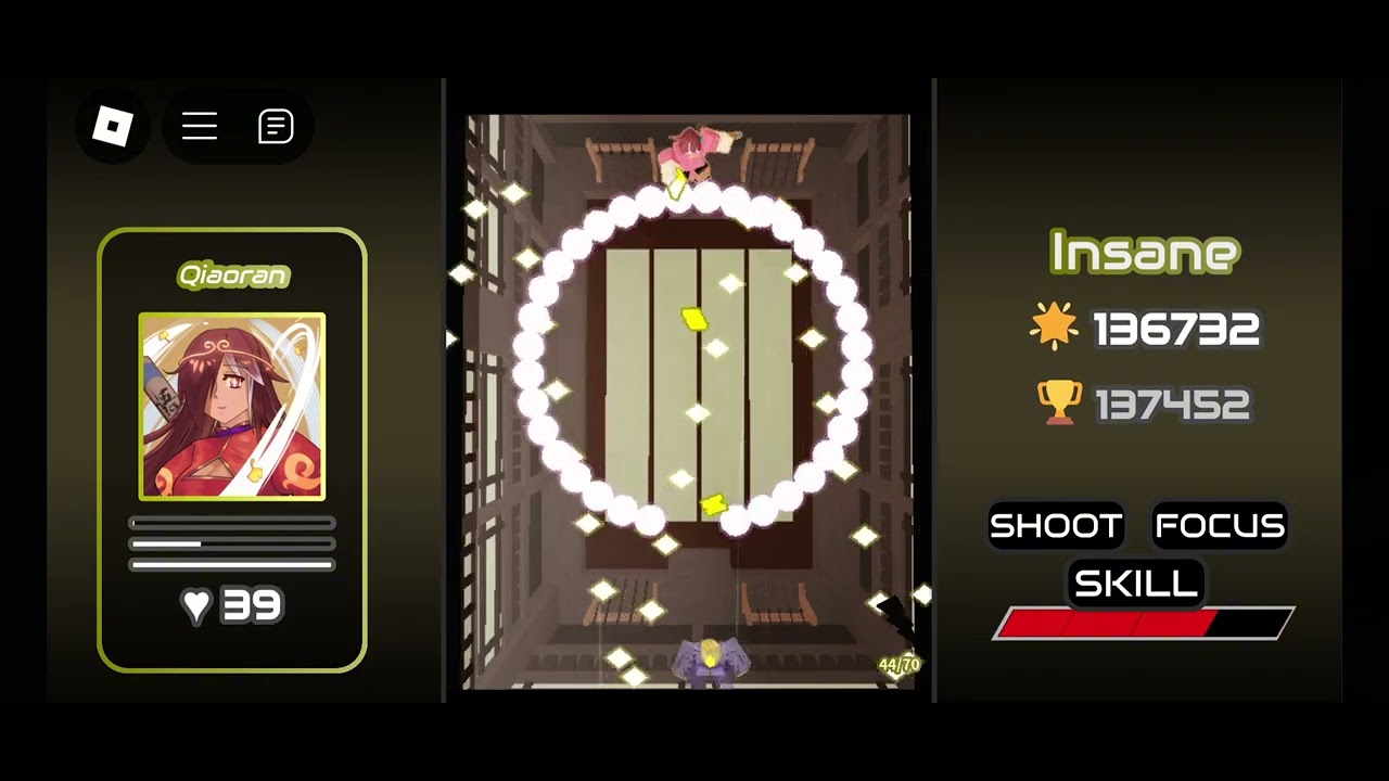 (Sylbyte Roblox) Beating Qiaoran Insane on Mobile - YouTube