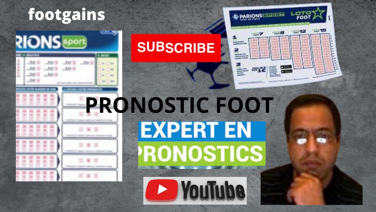 Pronostic football super cote 6 mtchs - YouTube