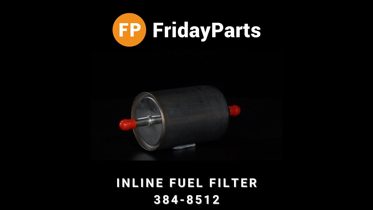 Inline Fuel Filter 384-8512 for Caterpillar CAT Engine C4.4 C6.6 C7.1 ...