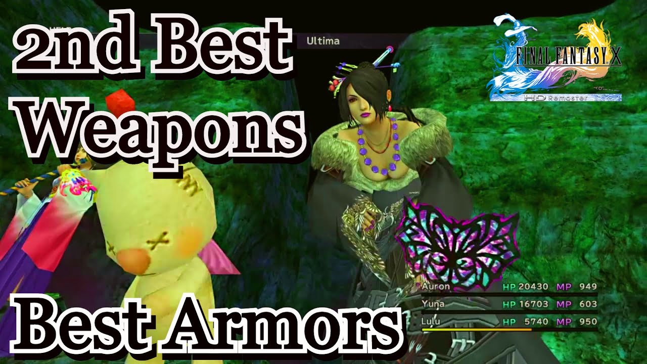Final Fantasy X HD Remaster- Second Best Weapons and Best Armors in the ...
