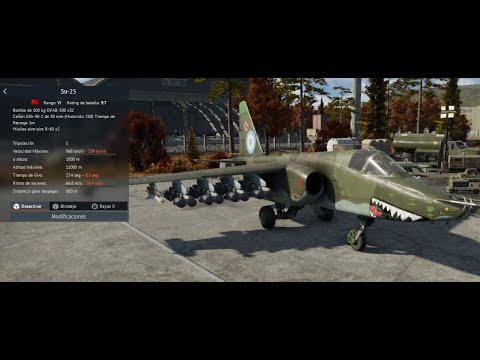 War Thunder | URSS Su25 | Repetición Batalla Realista Aérea en Afganistán - YouTube