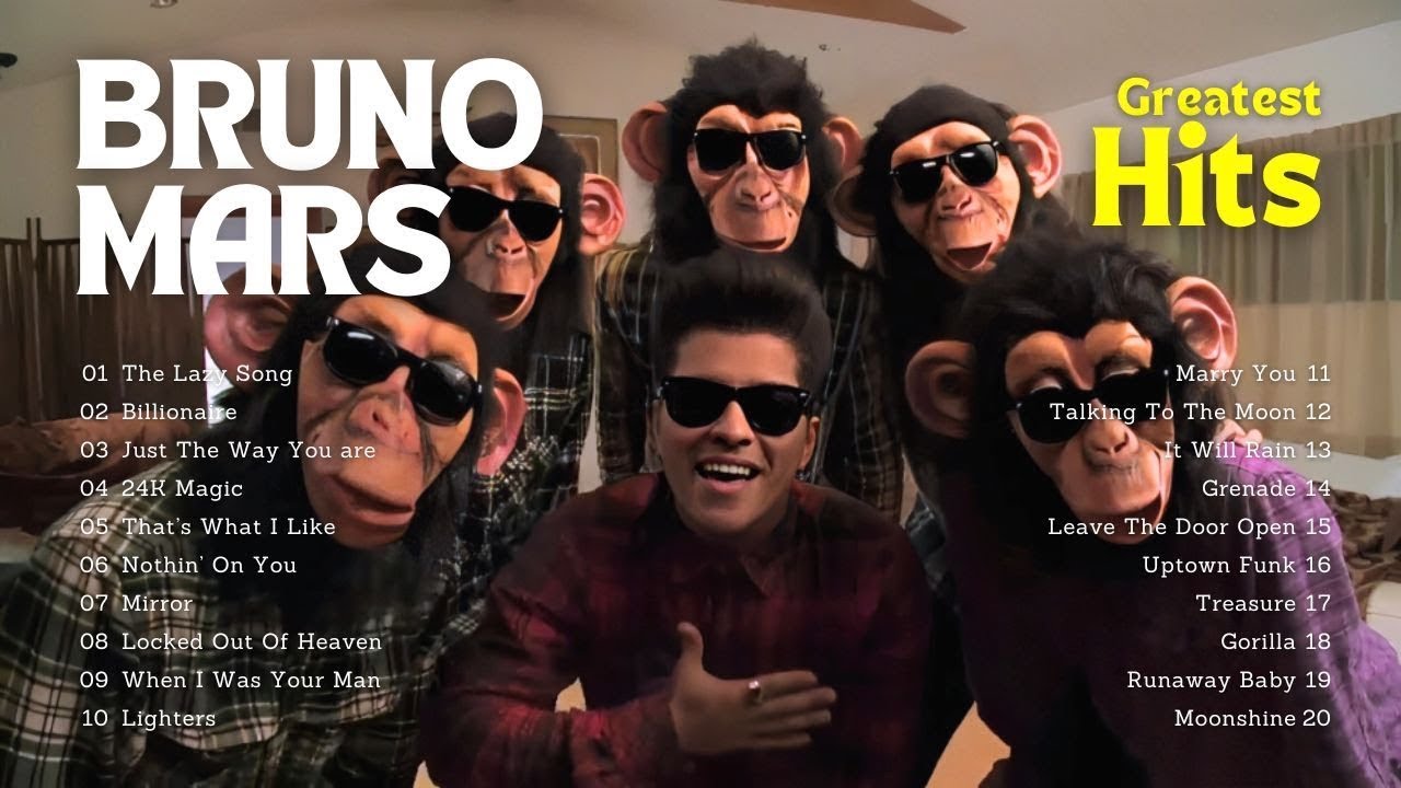 { DJ Lucky Remix} 🎤 Bruno Mars Best Songs Collection ~ Bruno Mars Full ...