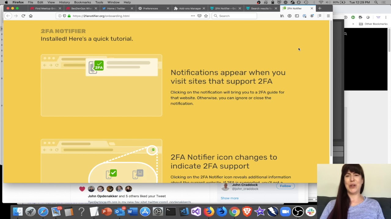 OWASP DevSlop 2FAnotifier and #MFAally - YouTube