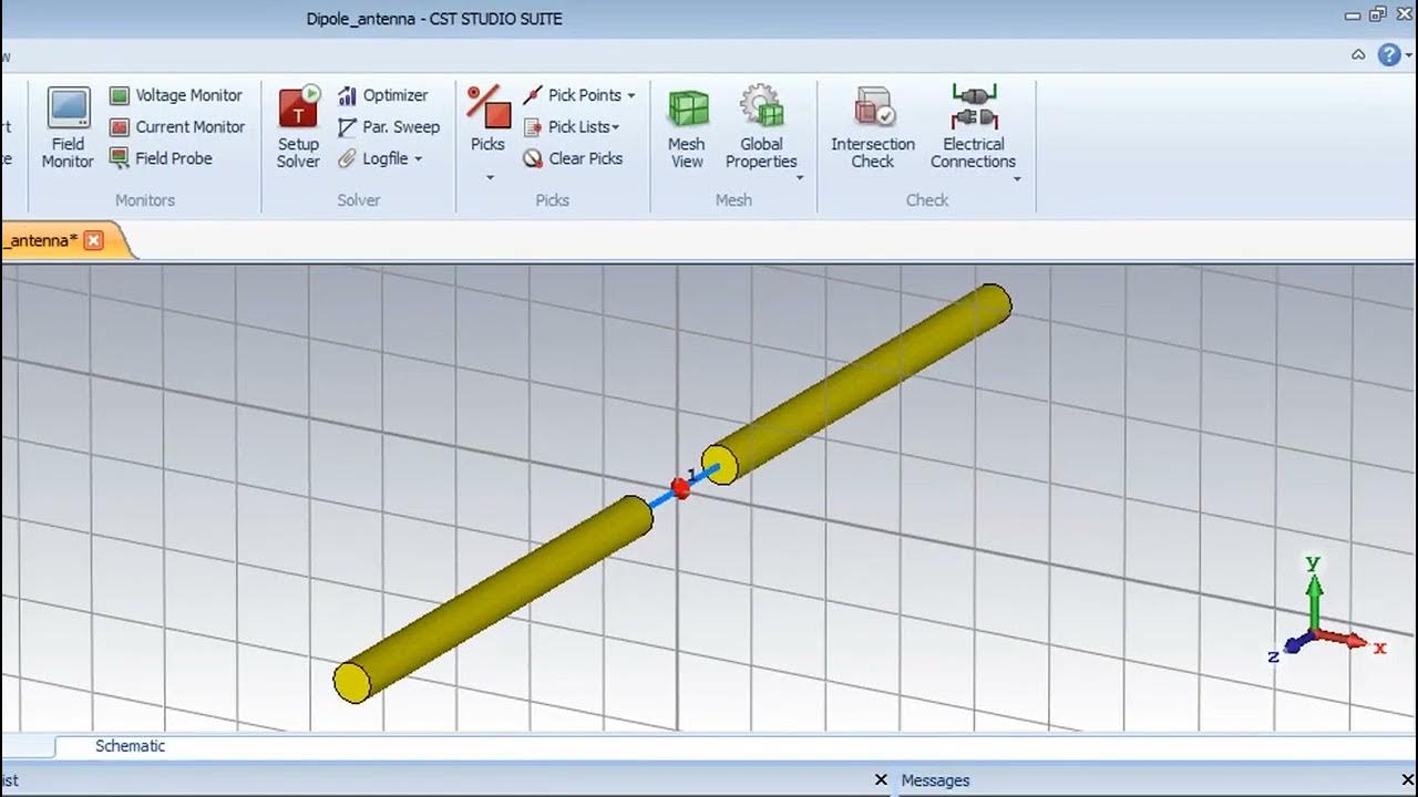Simulation of Wire antenna using CST Design Studio Suite - YouTube