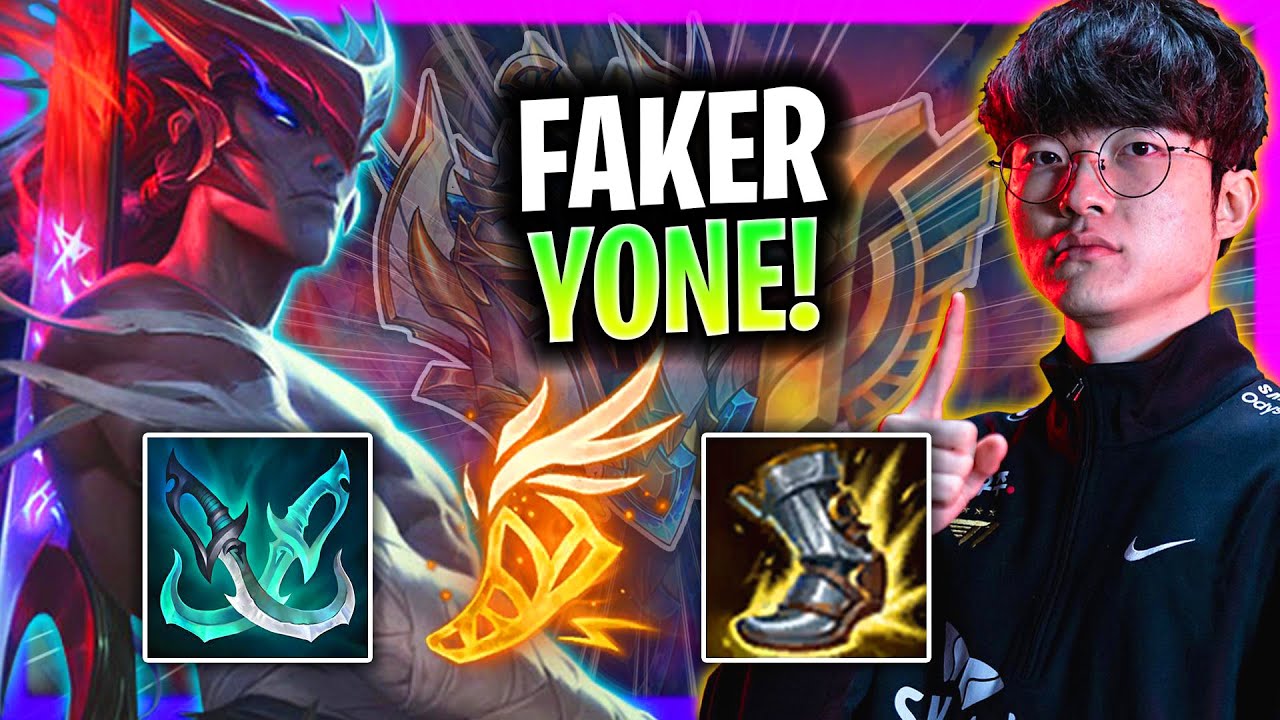 FAKER IS A GOD WITH YONE! | T1 Faker Plays Yone Mid vs Tristana! Season 2024 - YouTube