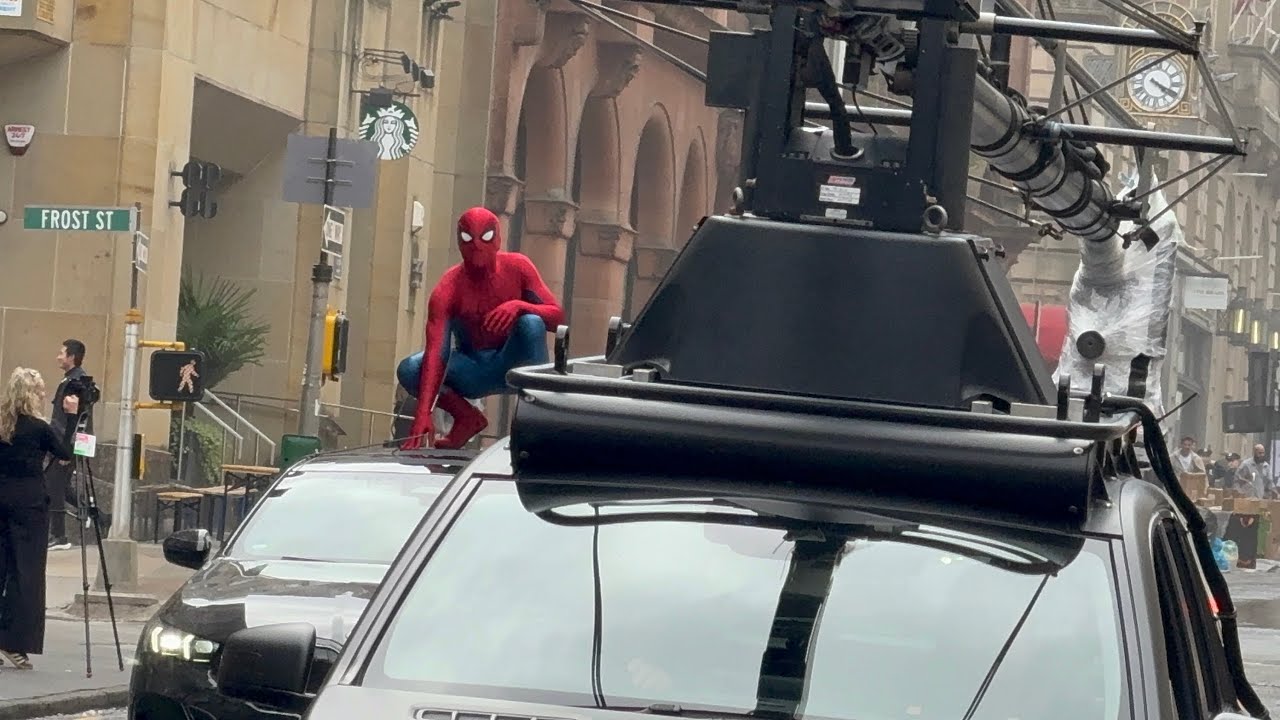 Marvel Spider-Man4: Brand New Day filming in Glasgow | Tom Holland ...