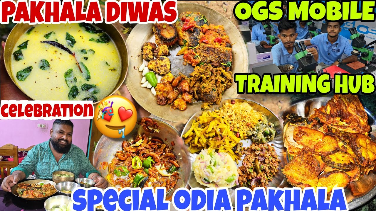 Pakhala Diwas Celebration // Authentic Odia Pakhala With all Items ...