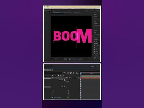 Experimental Text Animation in After Effects | Tutorial - YouTube