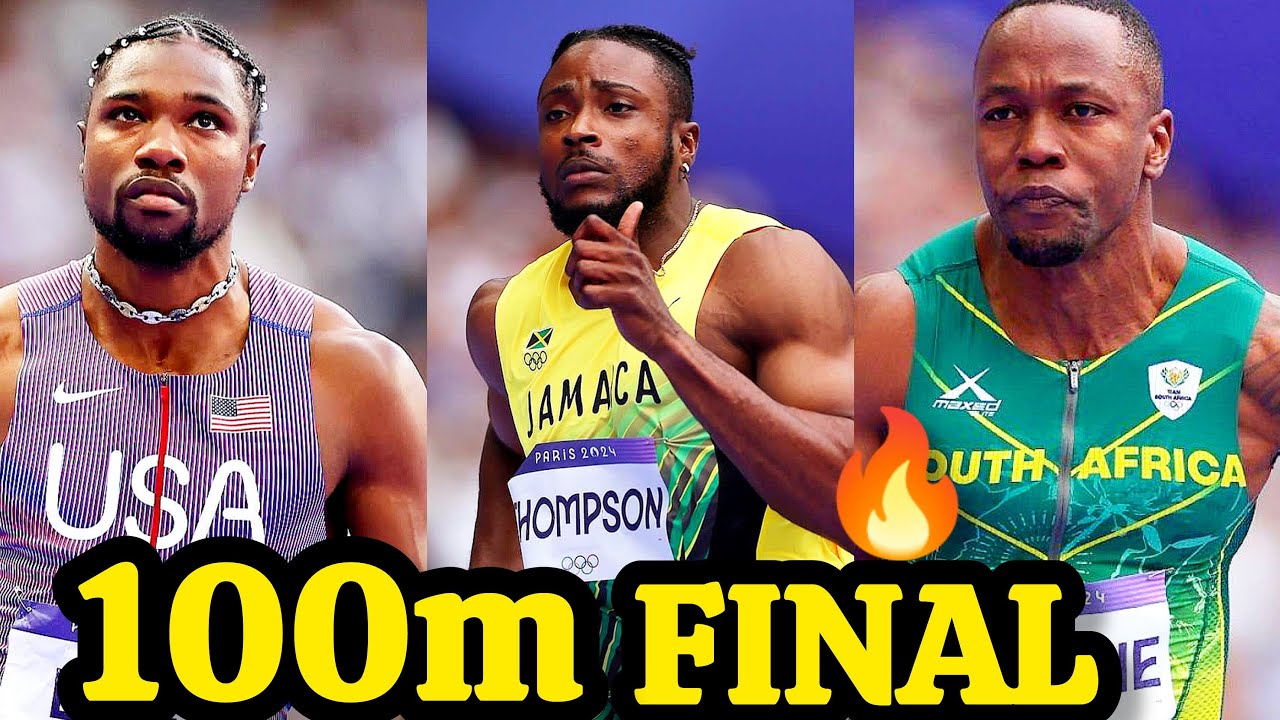 Men 100M FINAL RACE Recap LIVE - YouTube