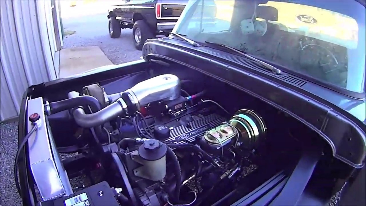 66 f100 turbo engine build and front-end resto - YouTube
