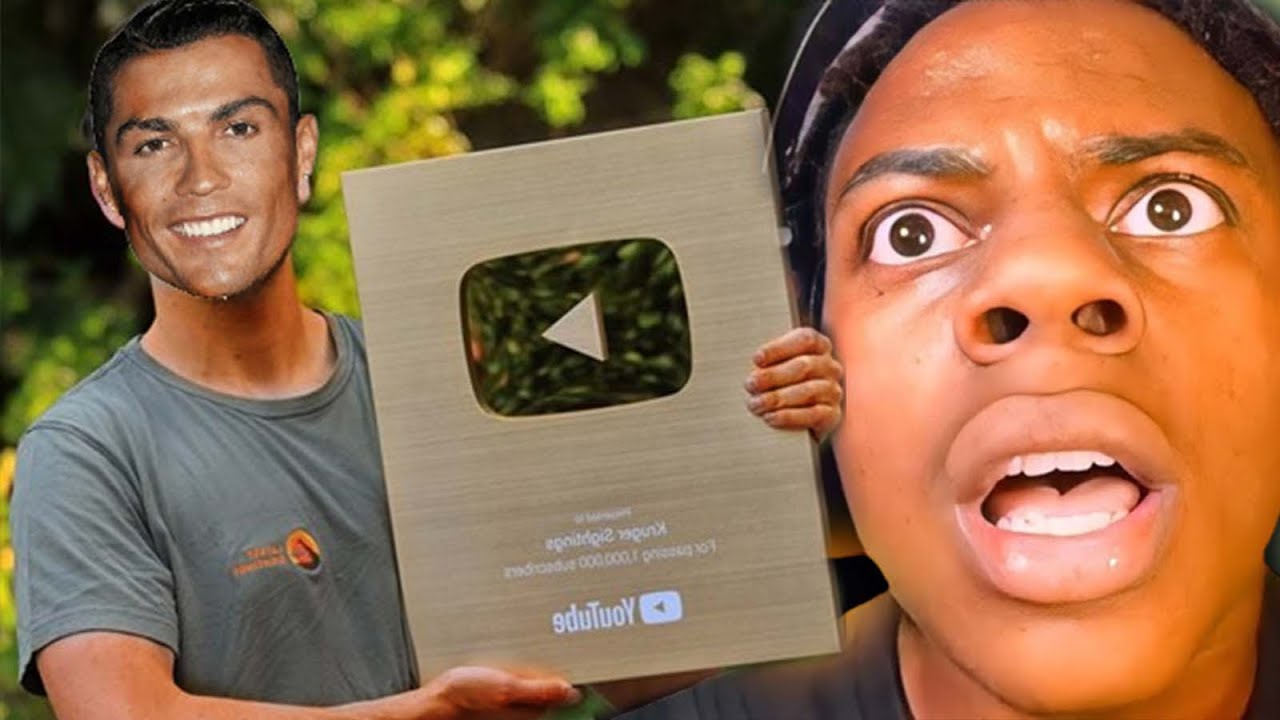Ronaldo become Youtuber Ishowspeed React - YouTube