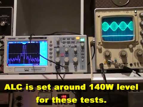 2 Tone testing MRF454 PA LQ converted - YouTube