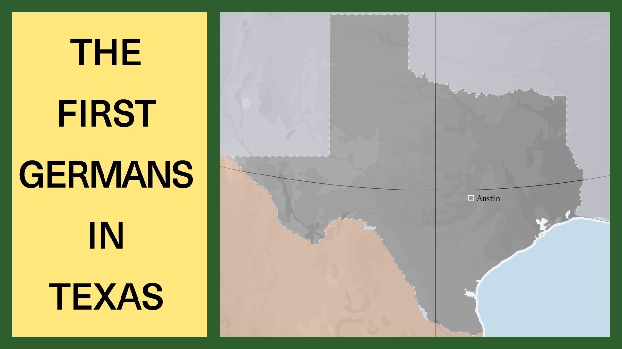 The Adelsverein and German Texans | LAH - YouTube