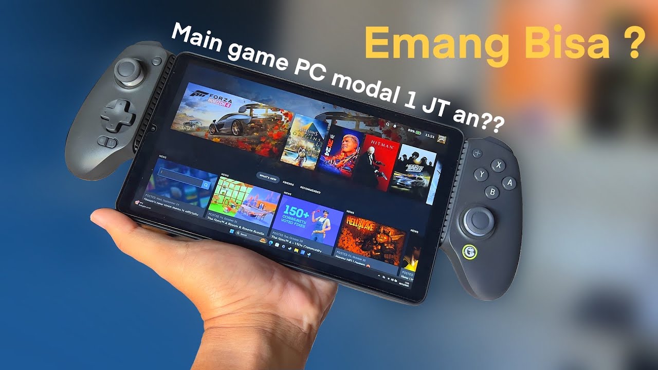 CARA MAIN GAME PC DI TABLET ANDROID KENTANG PAKAI STEAM LINK - YouTube