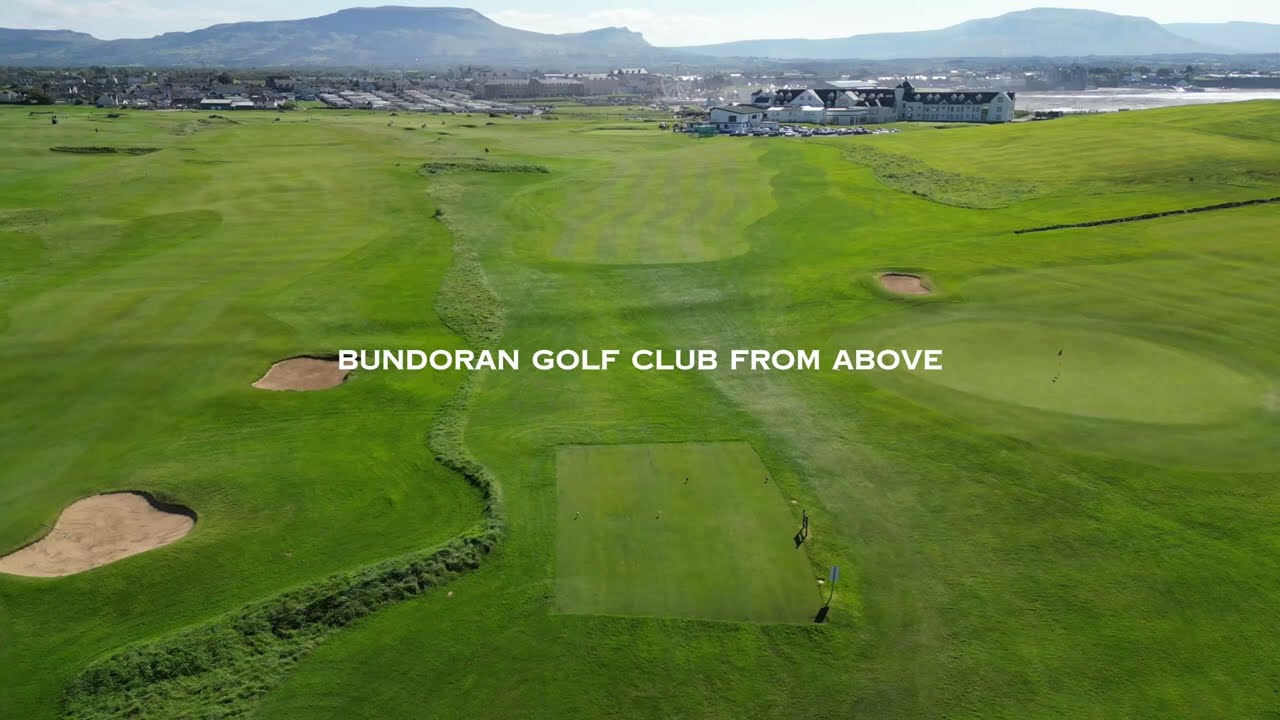 14th Hole: Bundoran Golf Club from above - YouTube