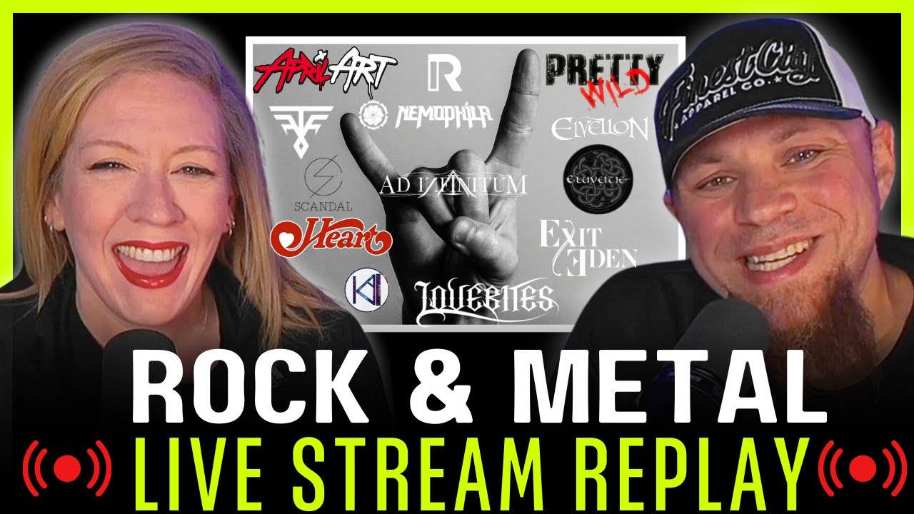 🤘🏽Rock/Metal Live Stream REPLAY (13 Artists / Songs!) + Chat - YouTube