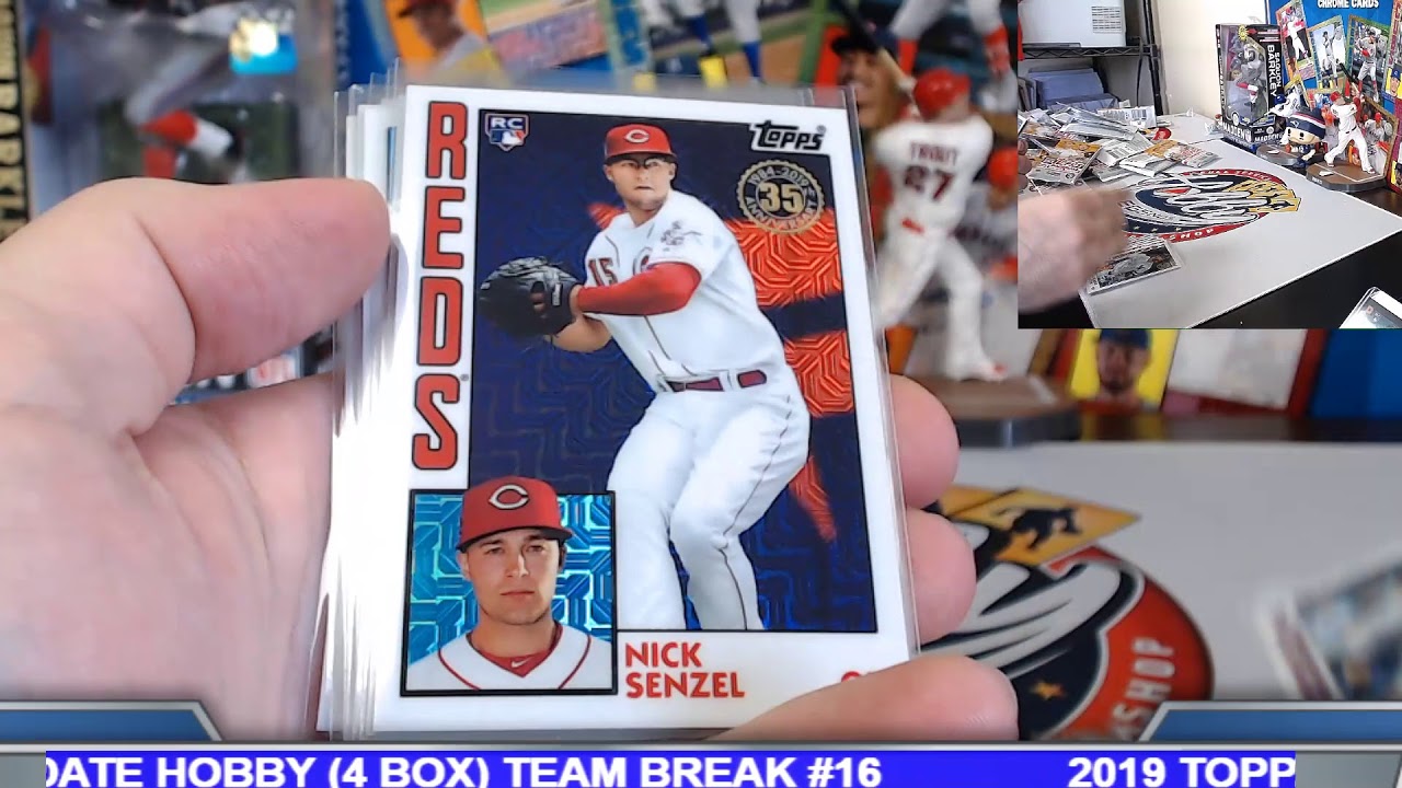 2019 TOPPS UPDATE HOBBY (4 BOX) TEAM BREAK #16 eBay 01/22/20 - YouTube