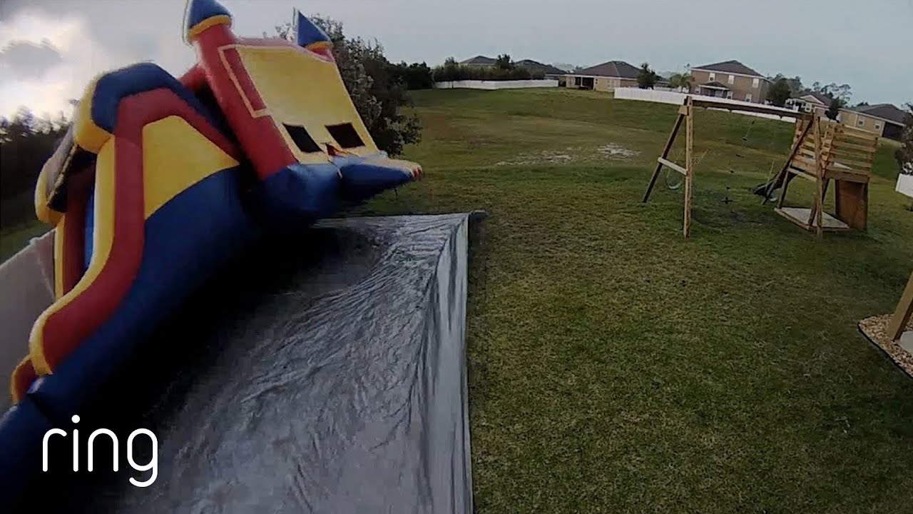 A Bounce House Bounced Away During A Birthday Party | Neighborhood ...