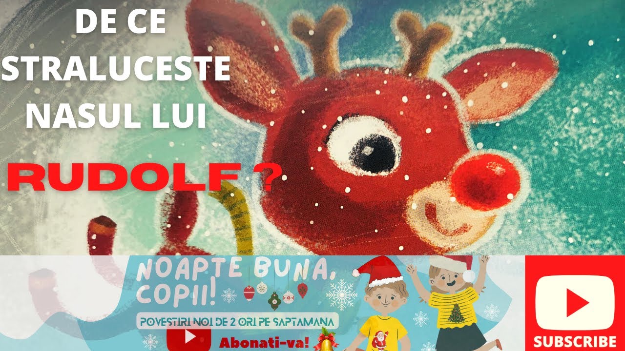 🎅🎄 DE CE STRALUCESTE NASUL LUI RUDOLF? ⛄ - YouTube