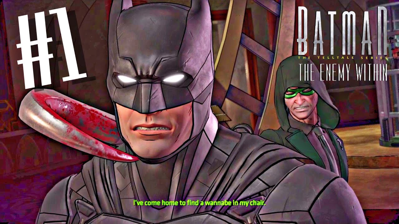 BATMAN: The Enemy Within Episode 1 Gameplay PS4 - The Enigma - Part 1 ...