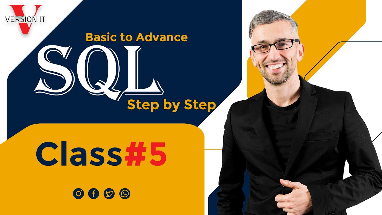 Learn SQL - SQL Basic to Advanced - Class#5 - YouTube