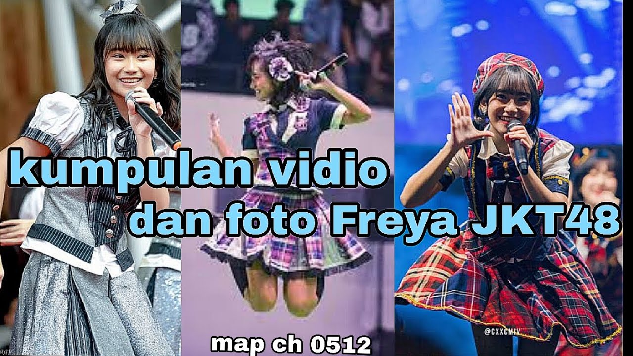 jj Freya JKT48 😍🥰🥰 kumpulan foto Freya JKT48 teater - YouTube