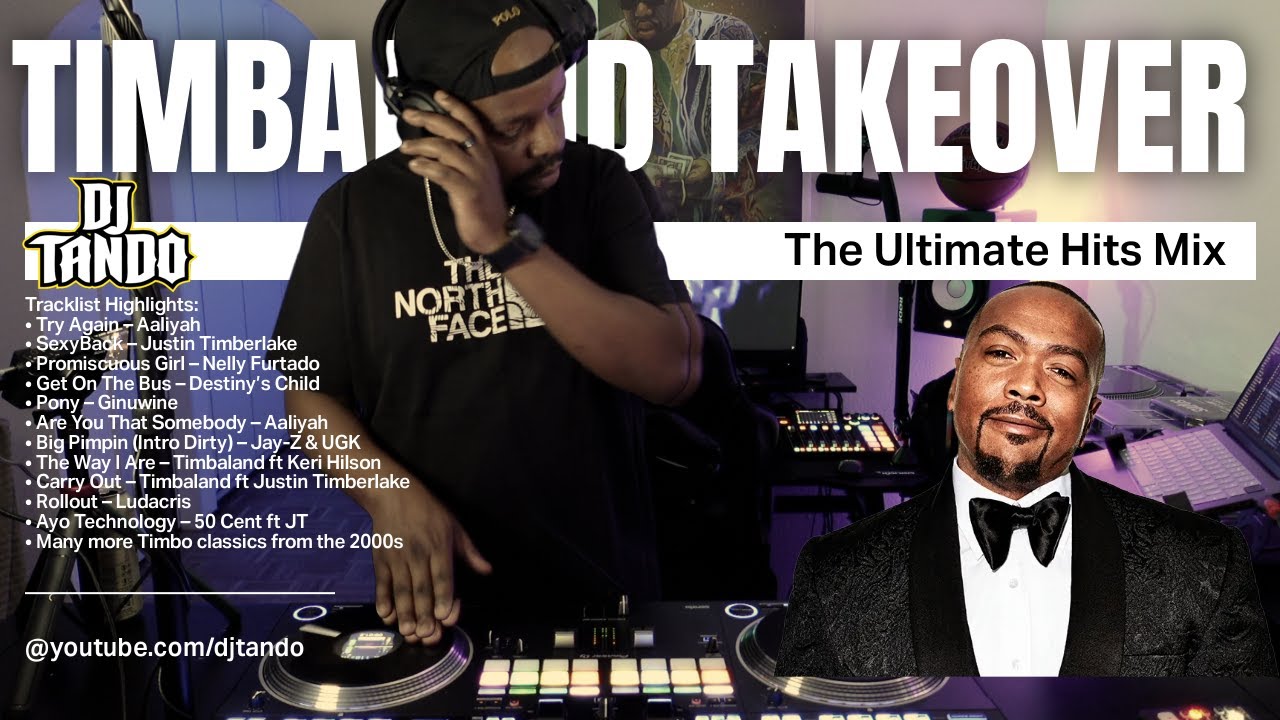 TIMBALAND TAKEOVER | The Ultimate Hits Mix (Aaliyah, JT, Missy Elliott ...