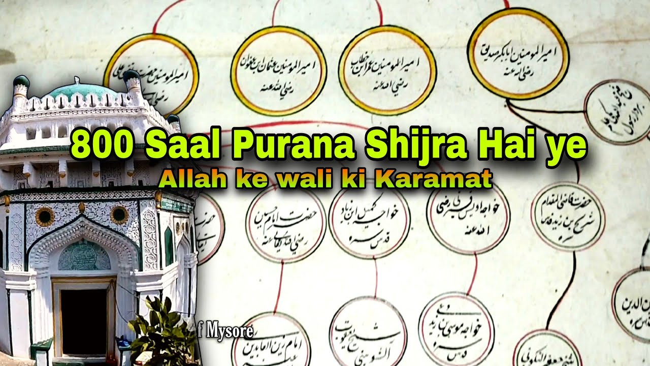 800 year old Shijra Mubarak - YouTube