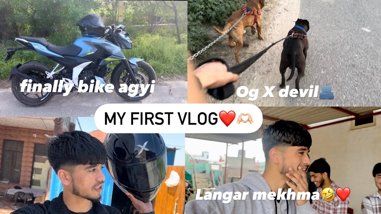 My first vlog | OG aur DEVIL ka aggression | Bhai ka B’day | Aman07vlogs - YouTube