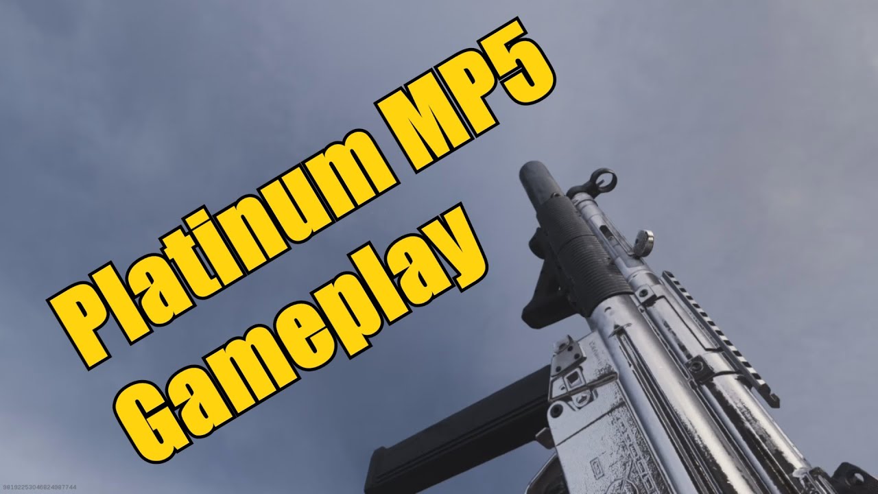 Modern Warfare | Insane Platinum MP5 Gameplay 34-12 - YouTube