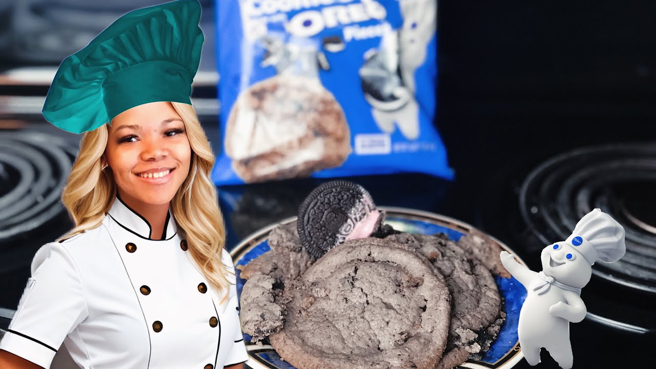 How to Make Pillsbury Oreo Cookie Dough - YouTube