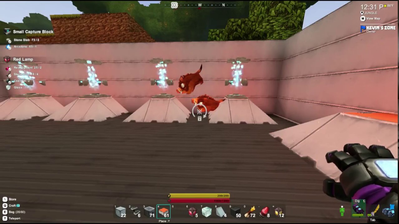 Creativerse - Feral Pigsy Vs Teleporter - YouTube