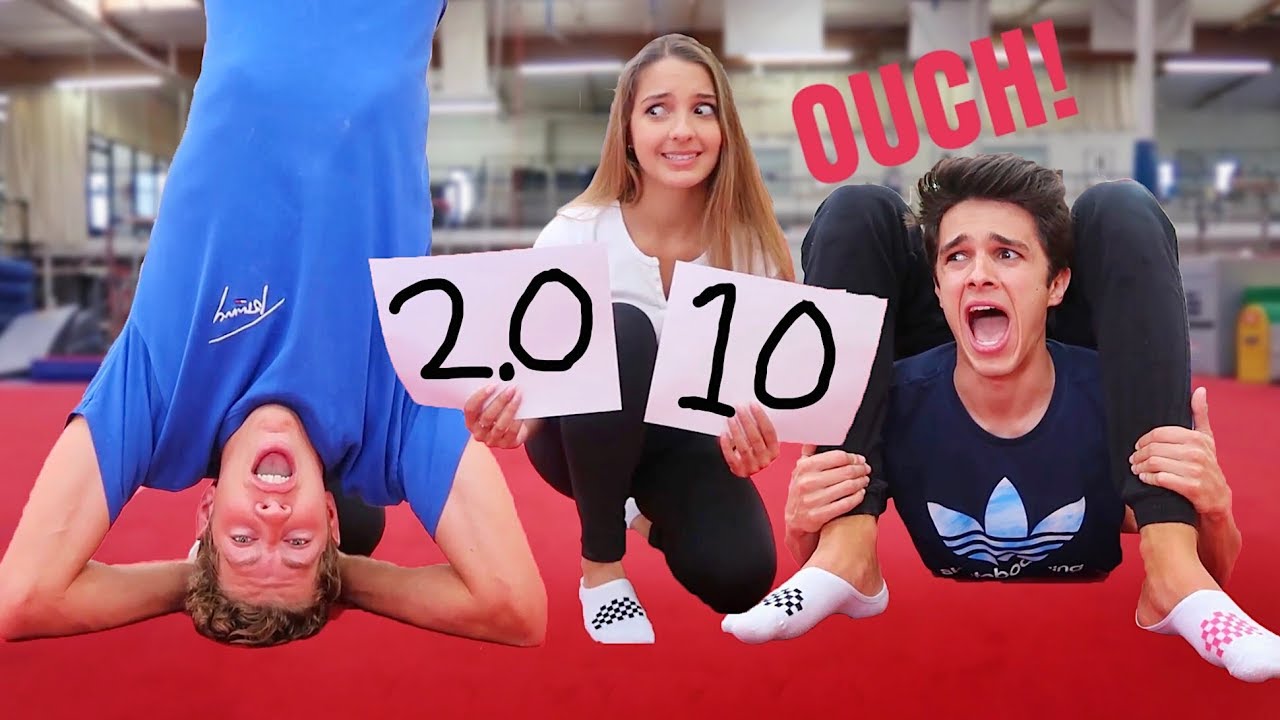 GYMNASTICS WITH BRENT AND BEN!! - YouTube